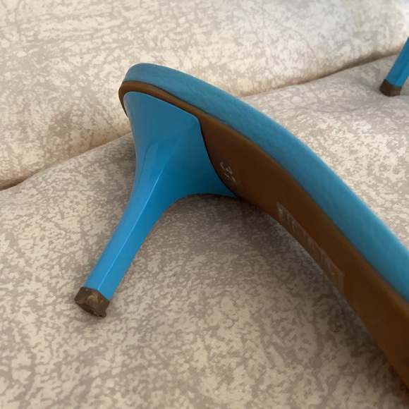 Dior | Shoes | Dior Blue Sandals | Poshmark
